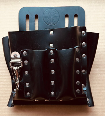 Klein Tools 5165 10-Pocket Black Tool Pouch | eBay