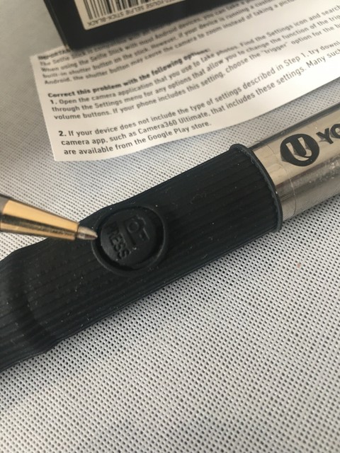 U Youse Selfie Stick Black Handle Extendable for sale online | eBay