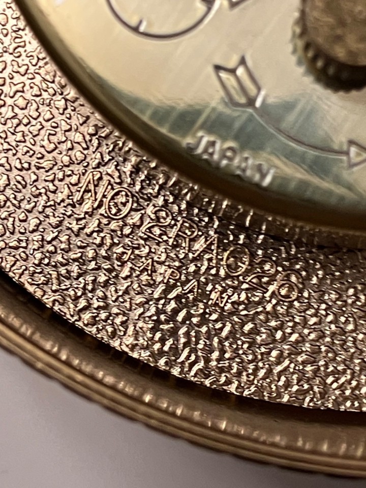 BULOVA Gold Tone ST GAUDENS $20 Dollar Coin Stack Wind-Up Alarm Clock ...