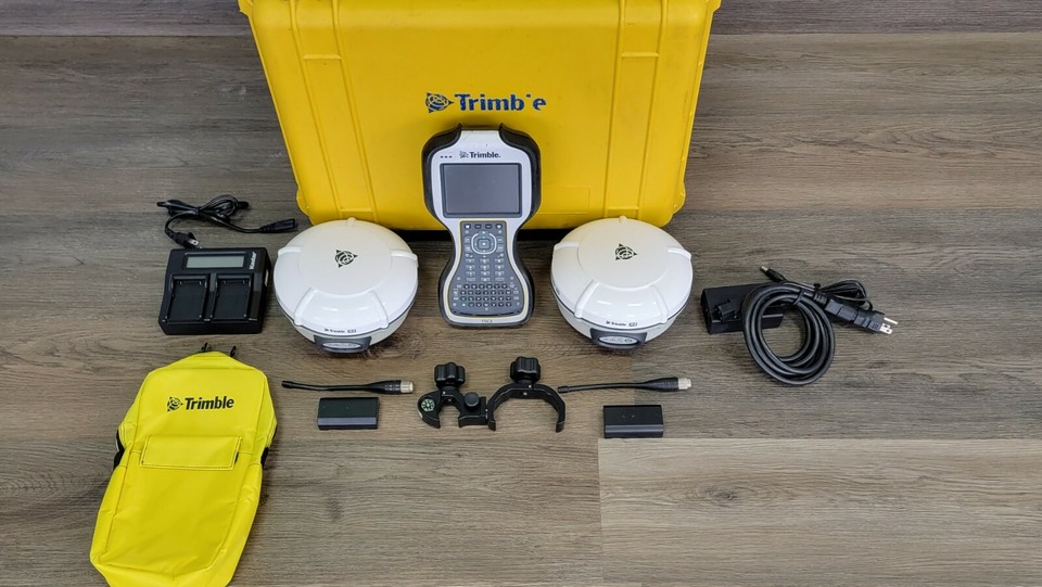 Trimble Dual R8 Model 3 GPS Glonass Galileo L5 Base Rover RTK System ...