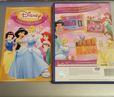 DISNEY PRINCESS ENCHANTED JOURNEY PLAYSTATION 2 PS2 KIDS ARIEL BELLE ...
