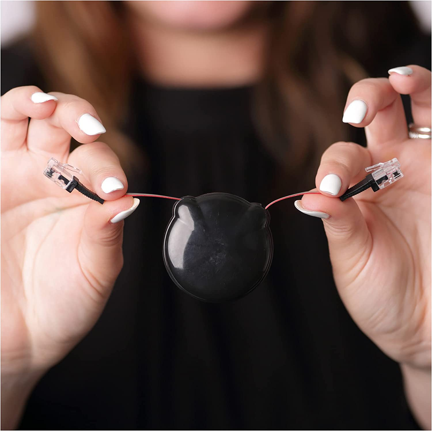 Softalk Cord Manager Retractable Phone Cord Detangler Cable for ...