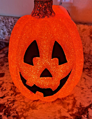 Plastic Lighted Pumpkins Large Lighted Plastic Halloween Jack O