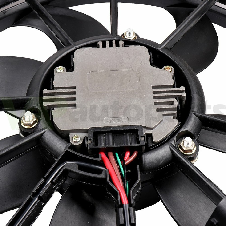 Radiator AC Condenser Cooling Fan For 2006-2014 Volkswagen GTI 2005 ...