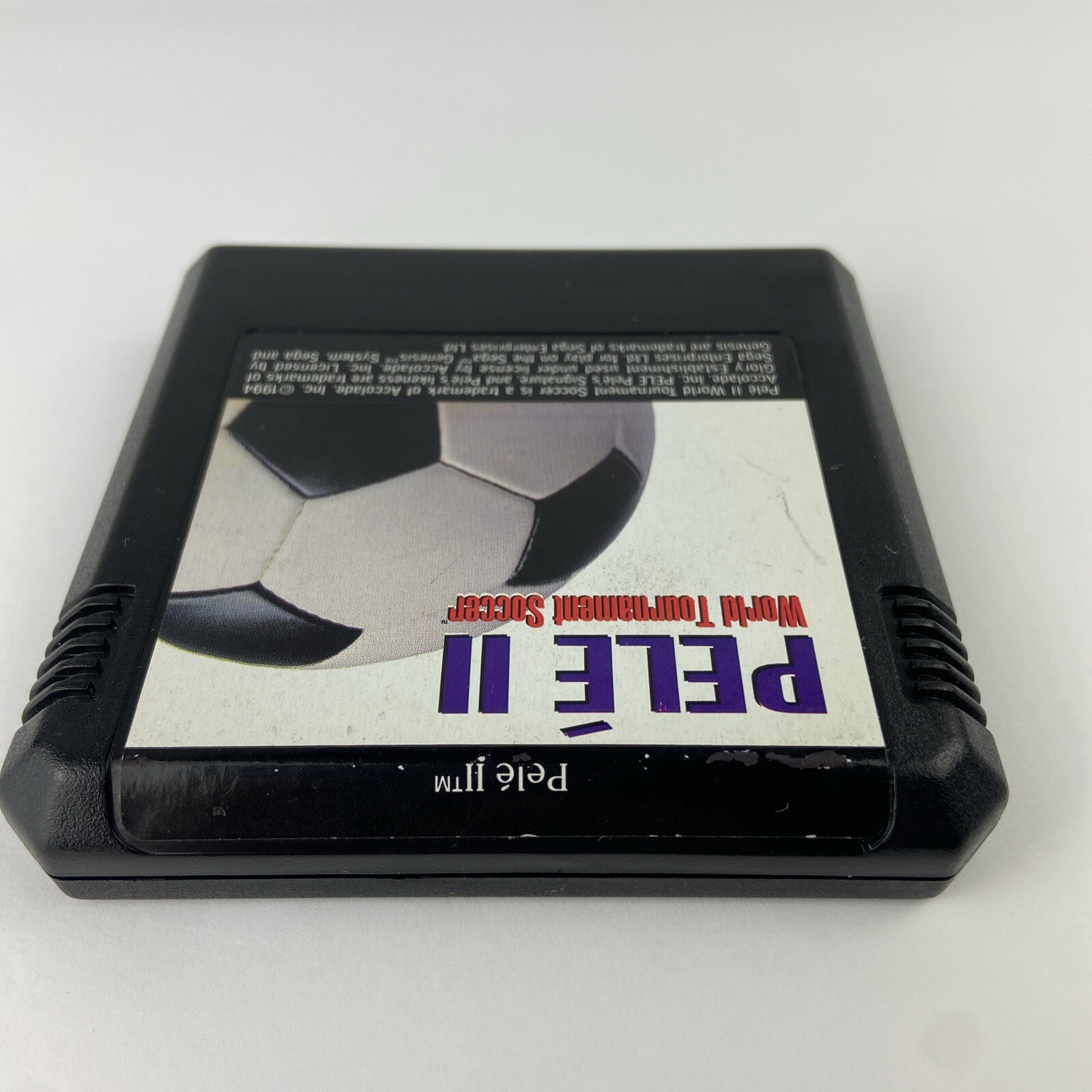 Sega Genesis Pele 2 World Tournament Soccer Sport Accolade for sale ...