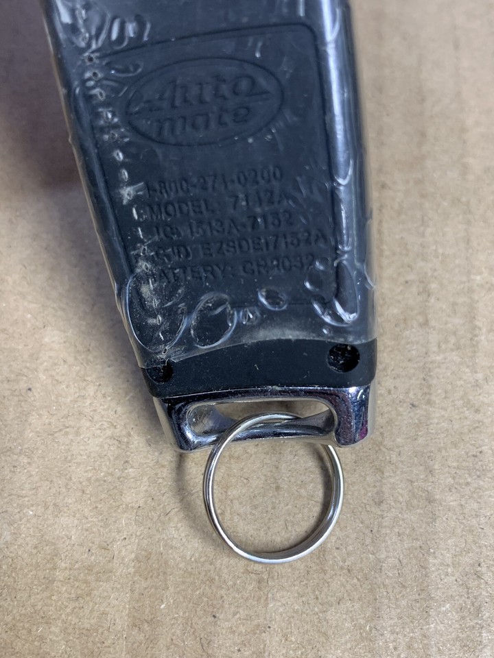 LIKE NEW AUTOMATE 7142A 1-Way 4-Button Remote Key Fob EZSDEI7152A ...