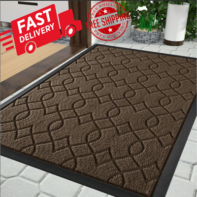 Front Door Mats Heavy Duty Non Slip Outdoor Indoor Rugs for home ...