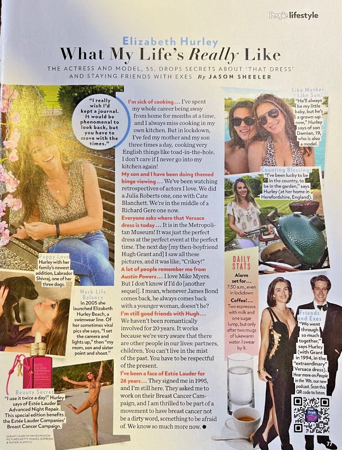 2021 Actress Elizabeth Hurley | eBay