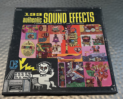 JAC HOLZMAN 133 authentic sound effects 3 LP EKS 313/314 Mono 1966 | eBay