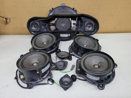00-06 Mercedes W220 S430 S500 S55 AMG Bose Door Audio Speaker Set of 14 ...