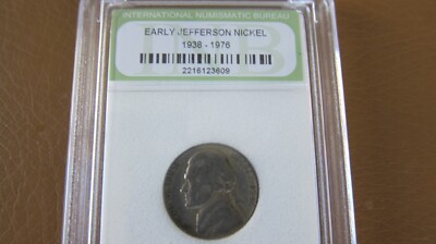 1946 5C Jefferson Nickel INB slab #2216123609 combine ship and save | eBay