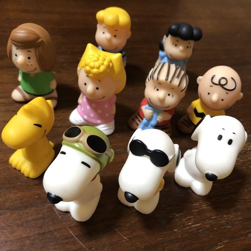 Snoopy Museum Finger Doll Set Of 10 | eBay