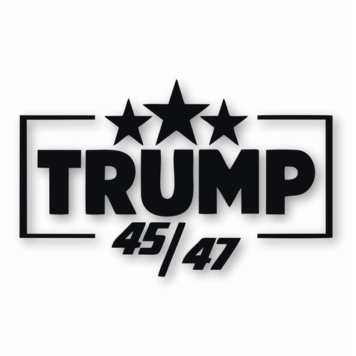 TRUMP 45 / 47 MAGA America USA - Vinyl Decal Sticker - CHOOSE Size ...