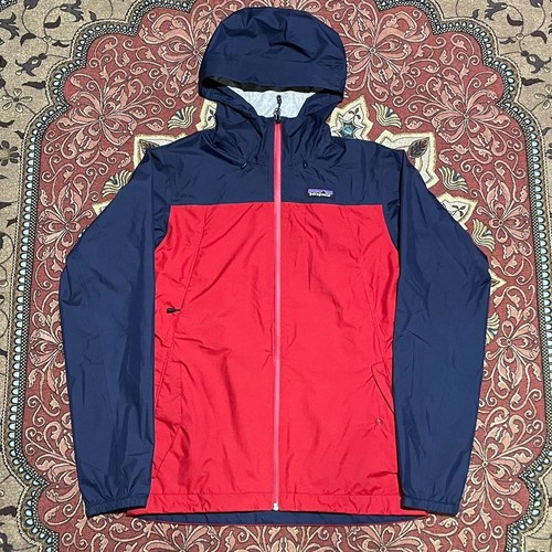 Patagonia H2NO Lightweight Shell Jacket Red Blue Size XS | eBay