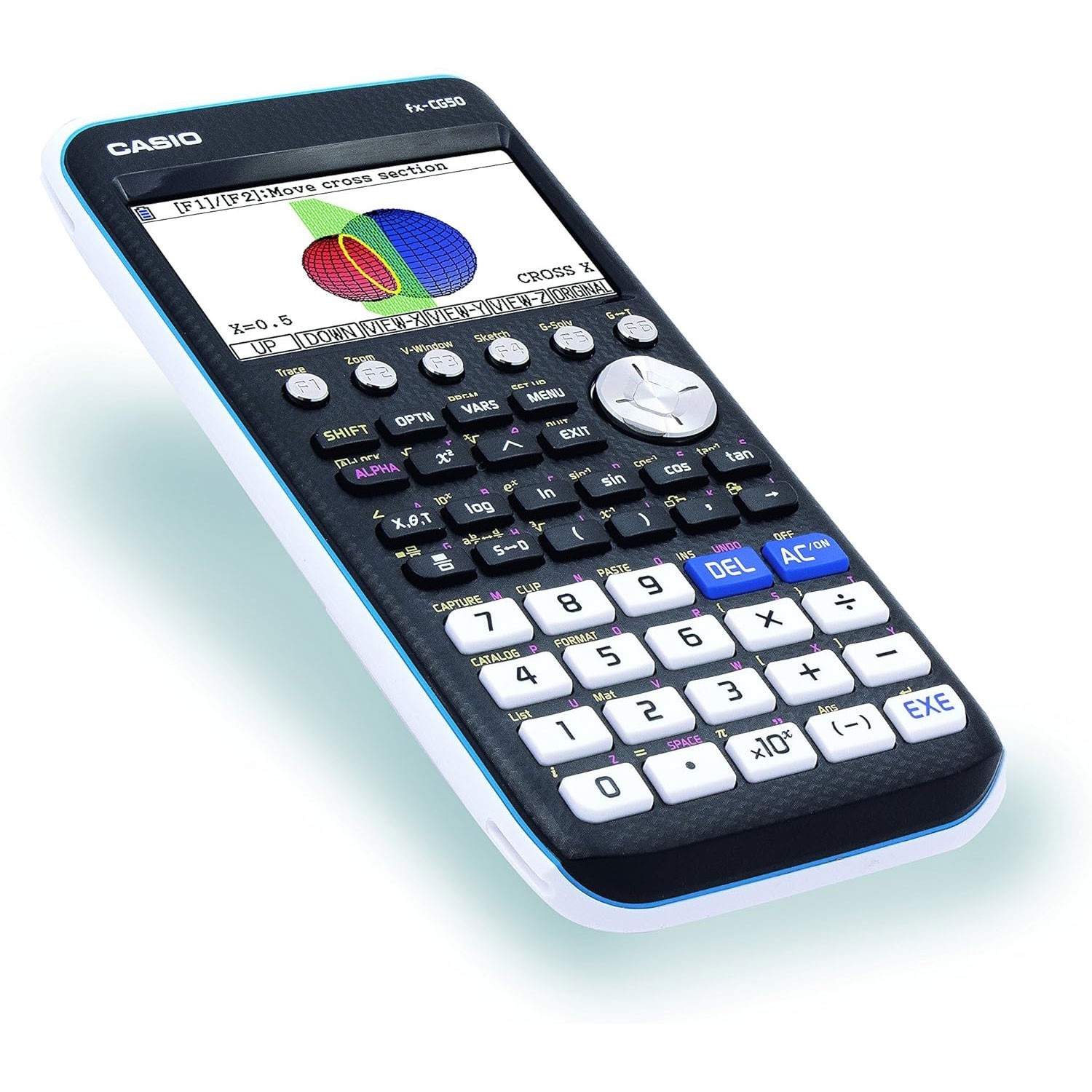 Casio FX-CG50 3D Graph Catalogue Function Graphic Calculator - Black ...