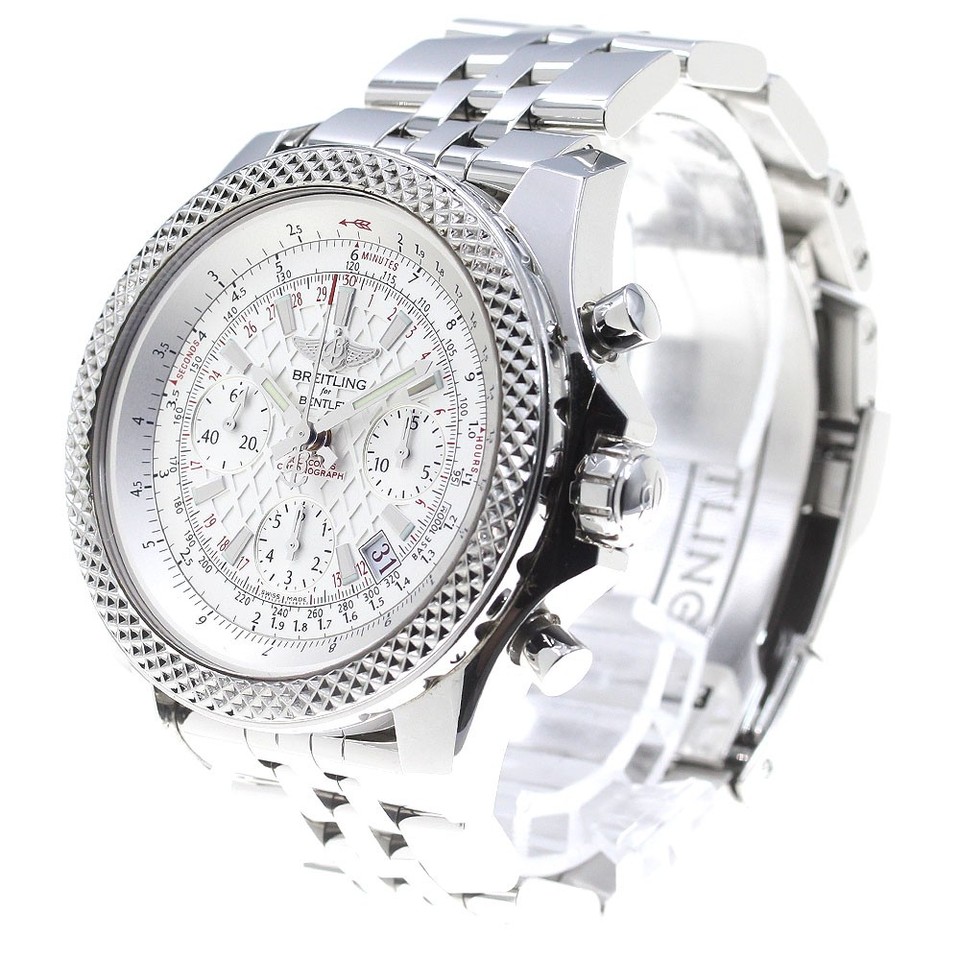 BREITLING Bentley B06S AB0612 Chronograph Silver Dial Automatic Men's ...
