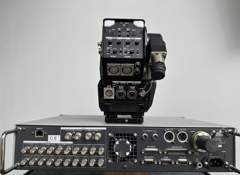 Hitachi : SK-UHD4000 : UHD Studio Camera : w/ RCP (remote) : CCU CU ...