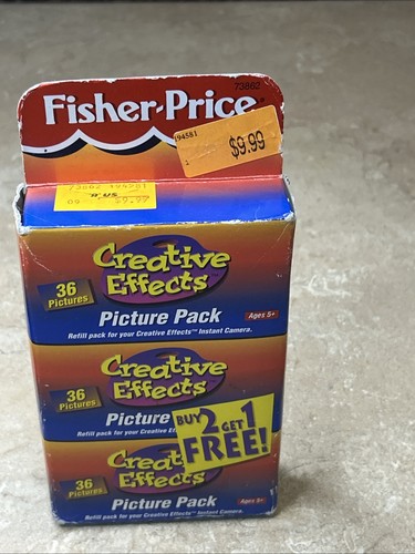 Fisher Price Creative Effects Camera PICTURE PACK Film CartridgesVery ...