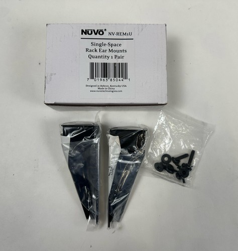 NuVo NV-REM Double Space Rack Ear Mounts Pair | eBay