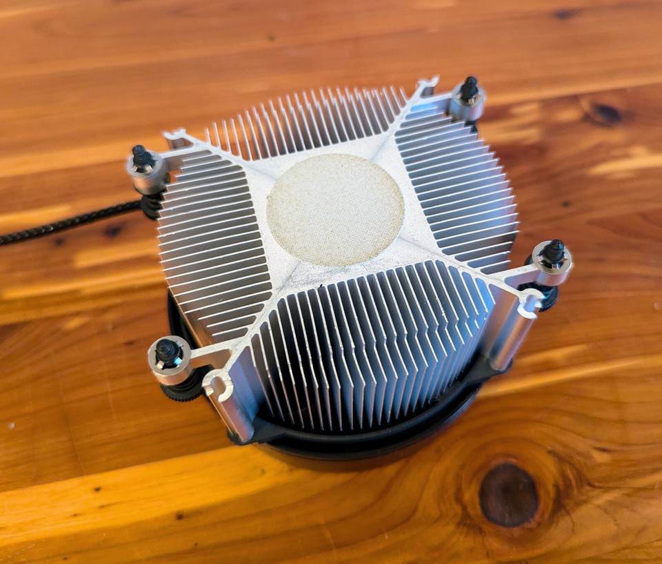 AMD Wraith Stealth Ryzen Socket Cooler Heatsink Fan 712-000049 Rev E ...