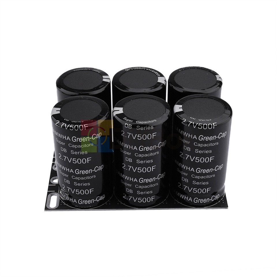 2.7v 500f Super Farad Capacitor 6 pieces/1 set Supercapacitor w ...