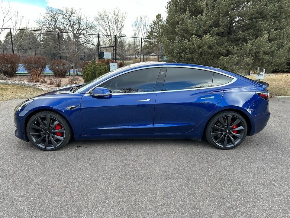 20” Tesla Model 3 Performance Wheels Stiletto Sport Rims Factory Stock ...
