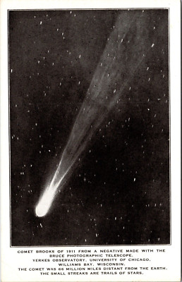 BROOKS COMET YERKES OBSERVATORY UNIVERSITY OF CHICAGO WILLIAMS BAY WI ...