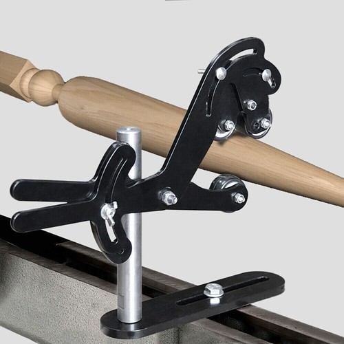 Woodworking Lathe Steady Rest 3 Wheels Stabilizer Auxiliary Clamping ...
