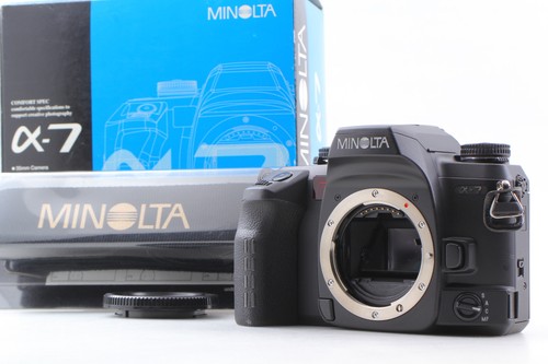 [Almost Unused Box] Minolta α7 Maxxum Dynax 7alpha a7 35mm SLR Film ...