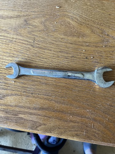 Vintage Sparta Tools CE-2024 Open End Wrench 5/8" x 3/4" USA Made Tool ...