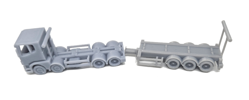 N Gauge RORO Lorry and Trailer Model Railway Scenery | eBay UK