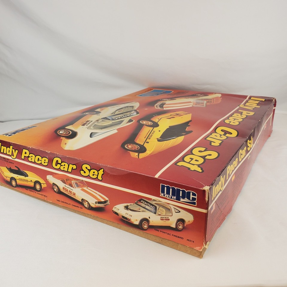 MPC Indy Pace Car Set 1/25 Scale Model Kit - Barely Started | eBay