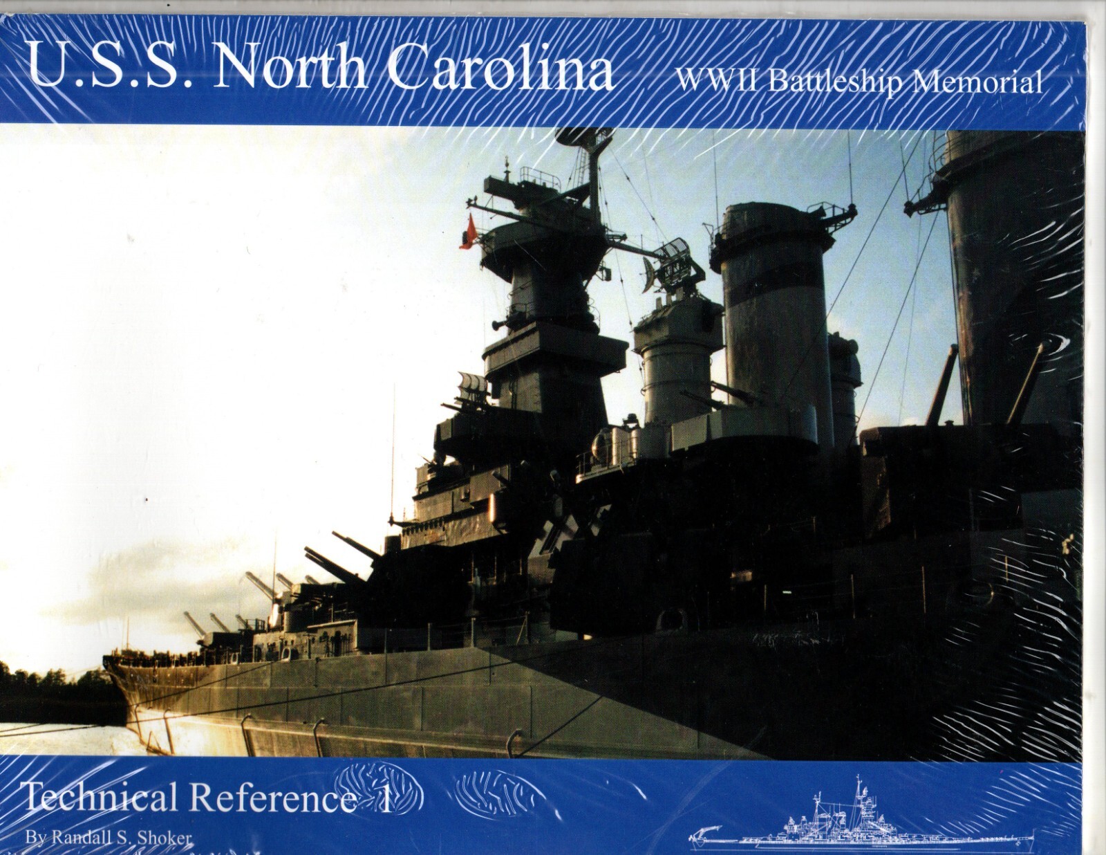 U.S.S. NORTH CAROLINA WWII BATTLESHIP TECHNICAL REFERENCE 1 Shoker NEW ...