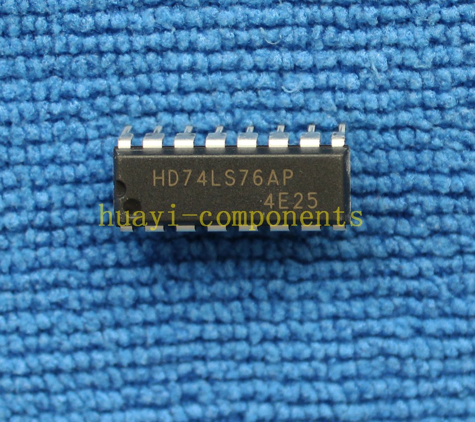 10pcs HD74LS76AP Dual J-K Flip-Flops (with Preset and Clear) DIP16 | eBay