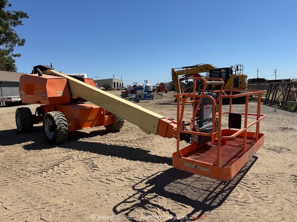 2016 JLG 600S 60' 4WD Diesel Telescopic Boom Lift Man Platform ...