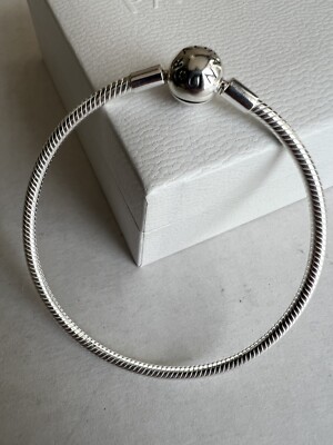 Authentic PANDORA Flexible Snake Chain BRACELET - 590728-20 - NWT | eBay