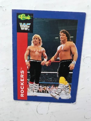 1991 WWF CLASSIC TRADING CARD SERIES - THE ROCKERS #136 HASBRO WWE ...