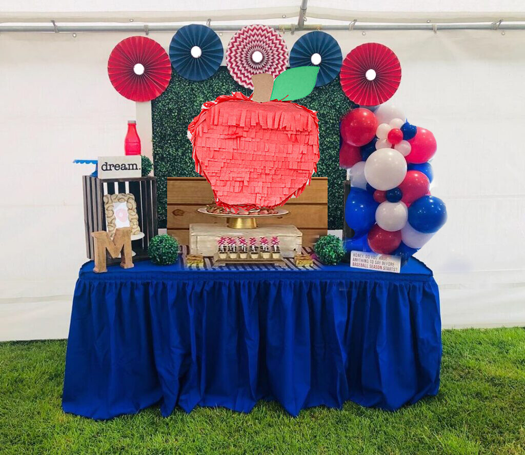 Apple Manzana Pinata Piñata birthday party supplies games Hit Pull ...