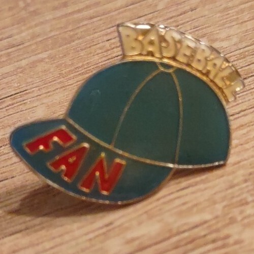 Baseball Fan Ball Cap Pin | eBay