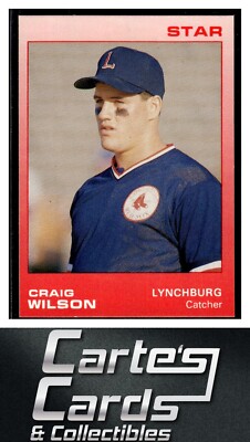 Craig Wilson 1988 Star Lynchburg Red Sox #26 Boston | eBay