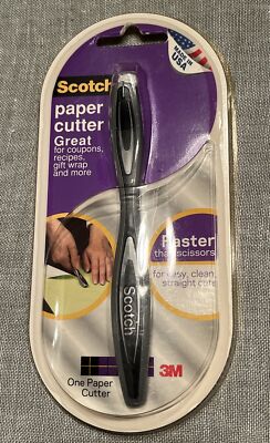 SCOTCH Paper Cutter - Great For Coupons, Faster Than Scissors, Made in ...