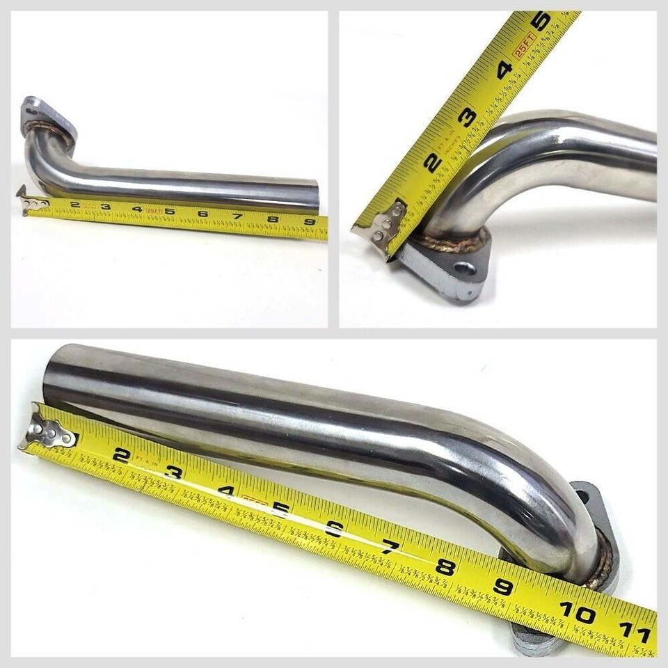New Wastegate SS Dump Tube For 38MM 35MM Pipe Actuator Turbo Dump 2 ...