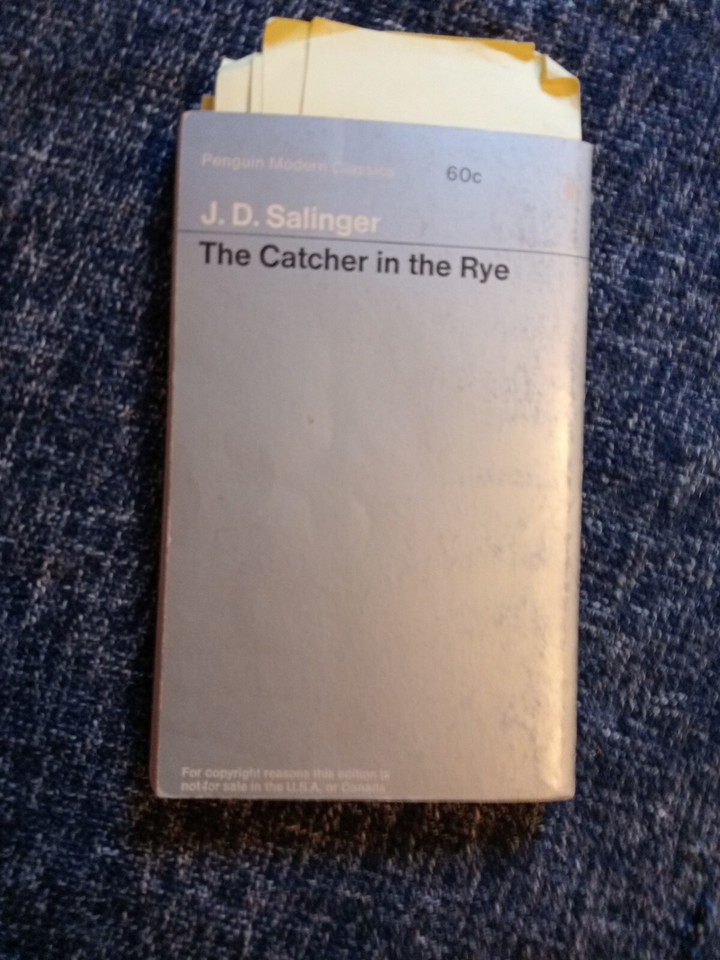 The Catcher in the Rye J D Salinger Penguin Modern Classics paperback ...