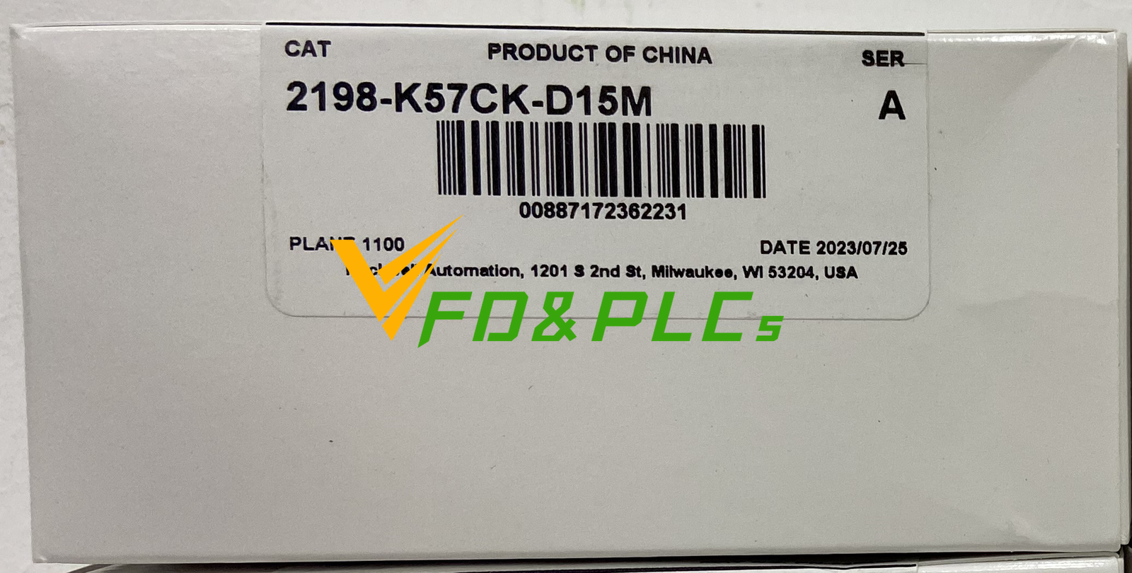 2198-K57CK-D15M AB Kinetix 5700 Feedback Connector Kit New ...