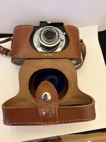 Argus AF 35mm Camera f4.5 Anastigmat Black Art Deco, Untested with case ...