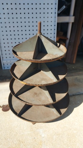 Vintage Antique Industrial Rotating Parts Nail Bin Display | eBay