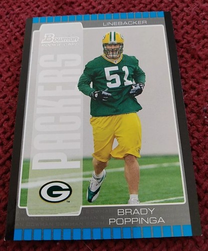 2005 Bowman #233 Brady Poppinga Green Bay Packers | eBay