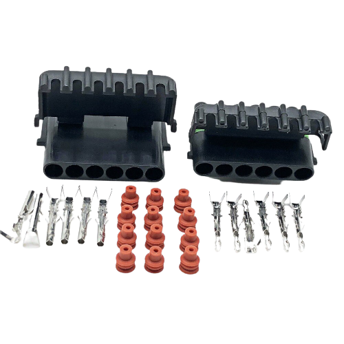 6pin Male Female Car For Delphi Plug Connector Weather Pack 12015799 ...