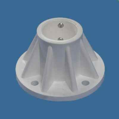 Saftron 3" White Surface-Mount Bases for Pool Ladders (SB-3) Use The SB ...