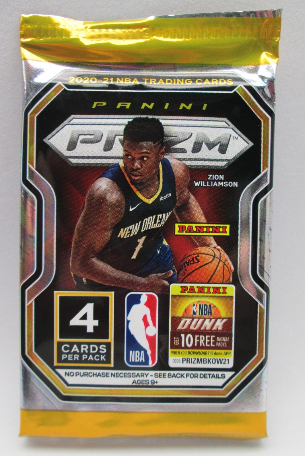 2020-21 Panini Prizm NBA Basketball Retail Pack 4 Cards Edwards ...